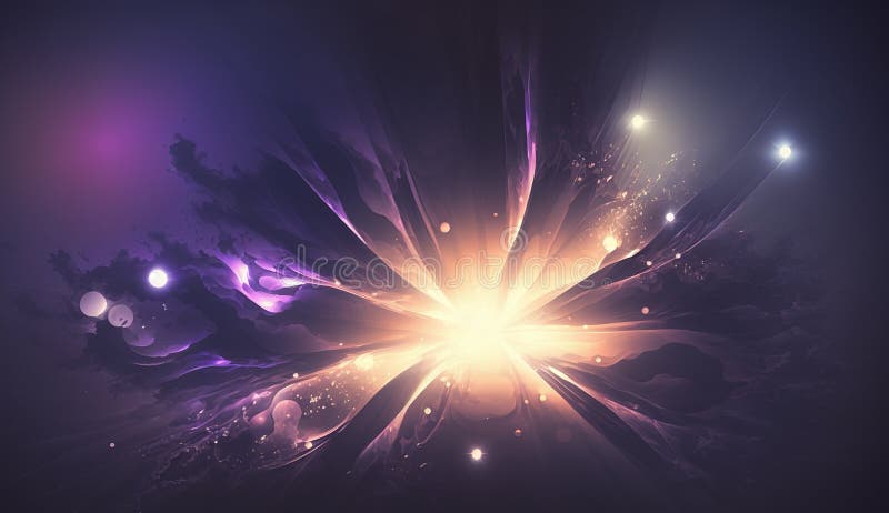 Abstract Light on a Dark Background. Stock Photo - Image of pattern ...