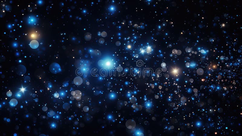 Abstract Light Dots Background Stock Illustration - Illustration of ...