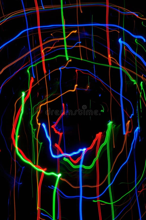 Abstract light drawing stock image. Image of light, decor - 237741087