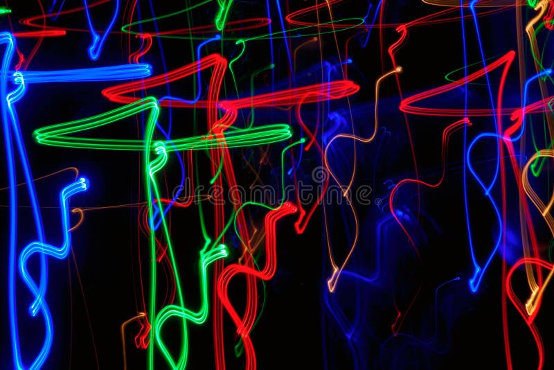 Abstract light drawing stock image. Image of design - 237981033
