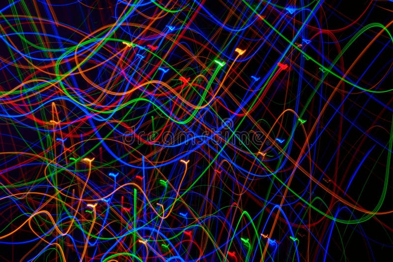 Abstract light drawing stock photo. Image of decor, discharge - 237741496