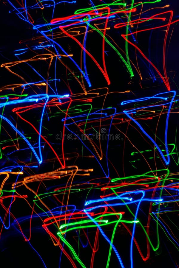 Abstract light drawing stock illustration. Illustration of abstract ...