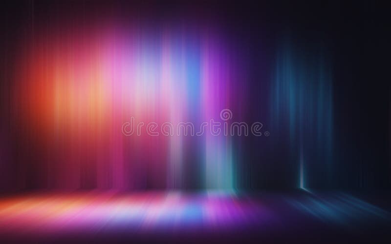 Abstract Light Effect Texture Rainbow Wallpaper 3D Rendering Stock ...