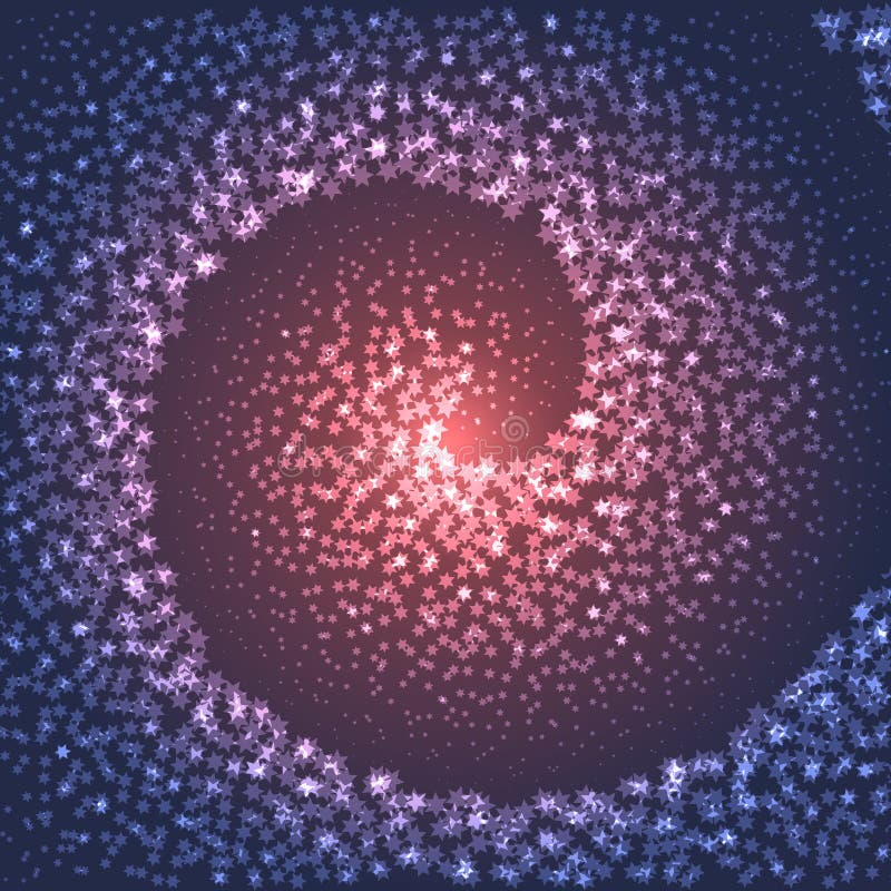 Abstract Light Effects. Sparkle Light Particles Glowing on Dark Stock ...