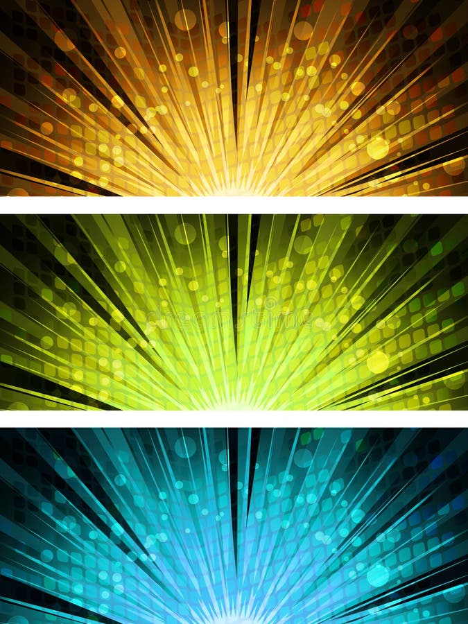 Abstract Light Explosion Backgrounds Stock Vector - Illustration of ...