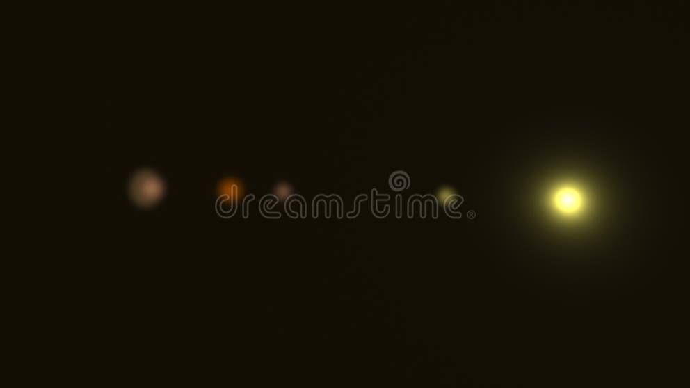 Abstract Light Flare Surrounded by Dark Space Stock Illustration ...