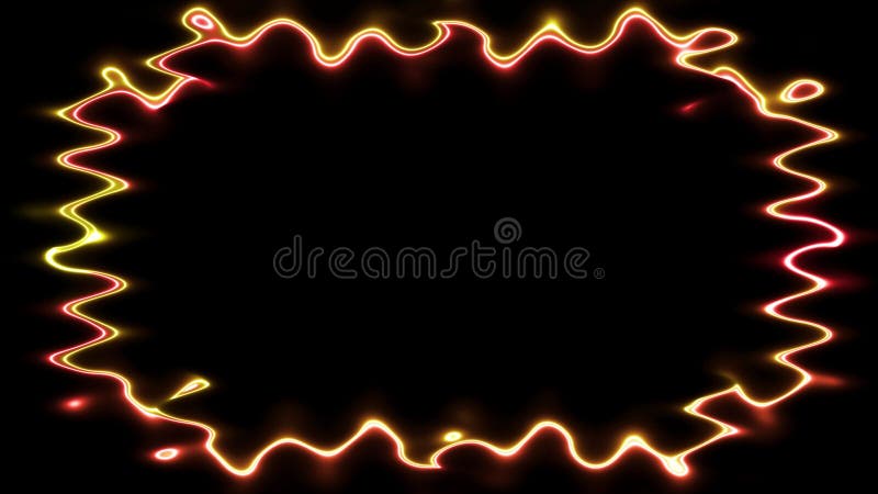 Abstract Light Frame stock footage. Video of concept - 335519618