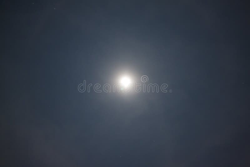 Abstract of Light of Full Moon. Stock Photo - Image of full, canvas ...