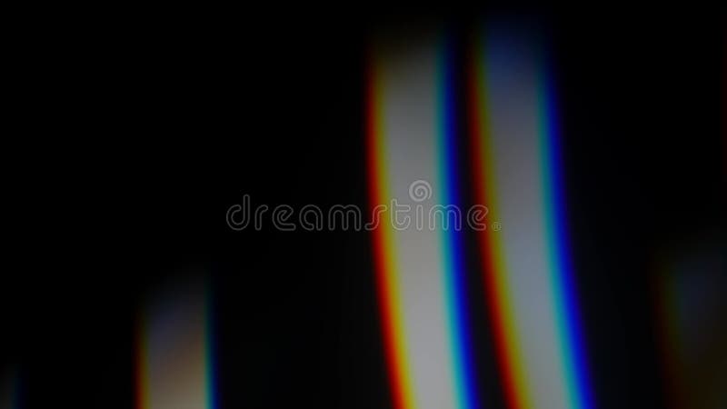 Abstract Light Glare with Vertical Rainbow Stripes Stock Video - Video ...