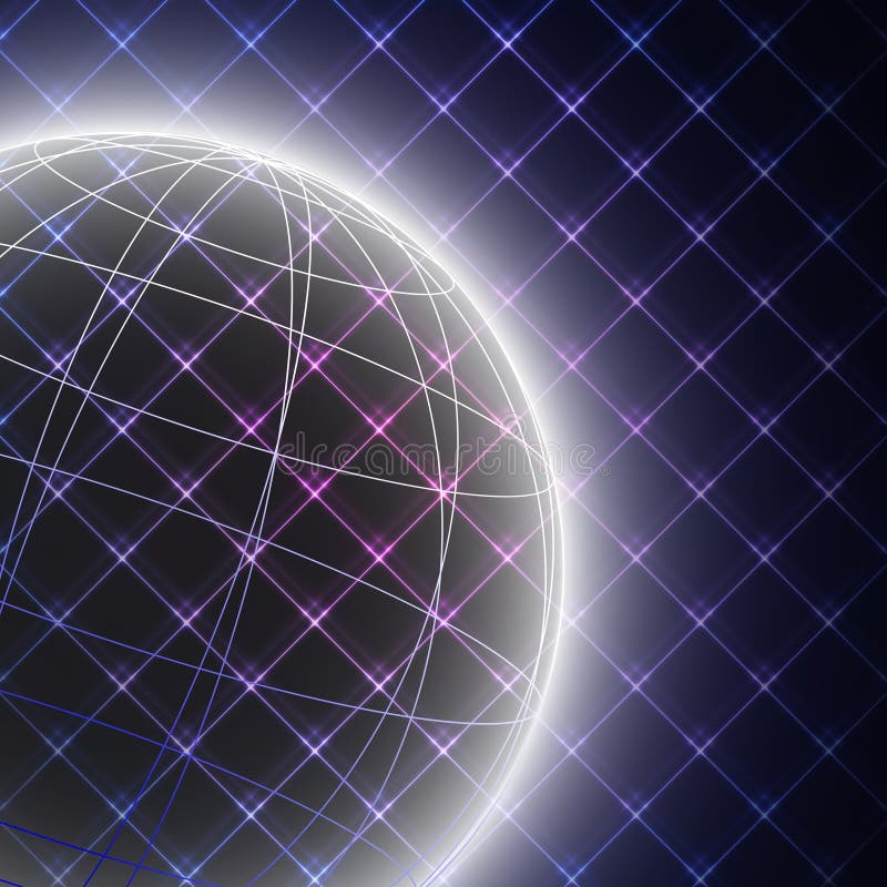 Light globe stock vector. Illustration of power, globe - 23594050