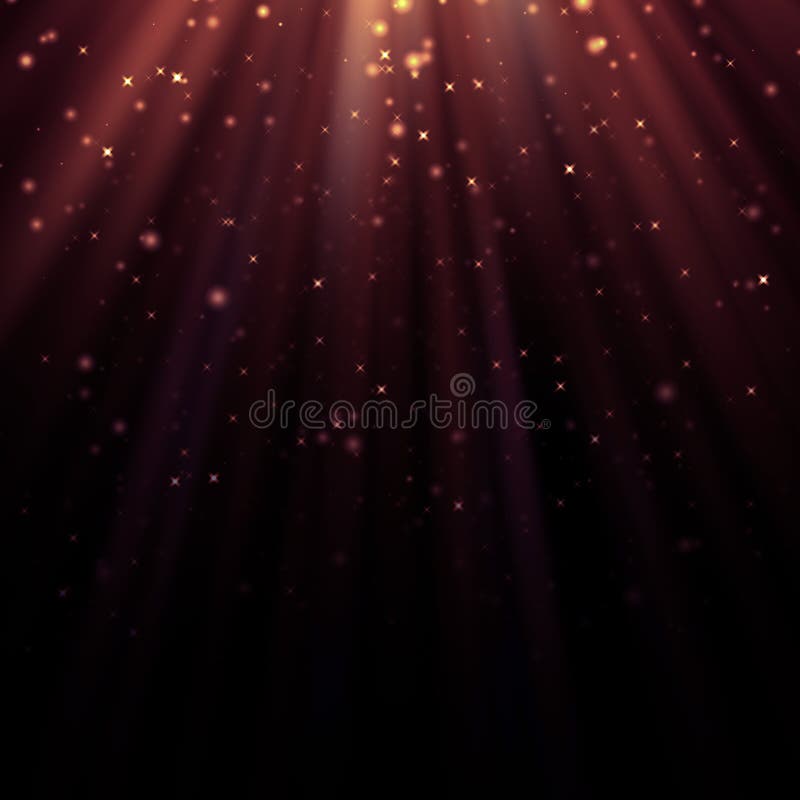 Abstract Light God and Glitter Background Stock Illustration ...