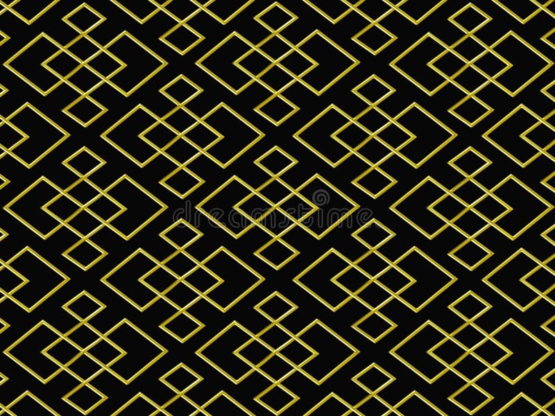 Abstract Light Gold Geometric Pattern with Lines and Nodes Gold Texture ...