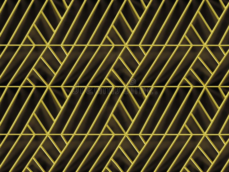 Abstract Light Gold Geometric Pattern with Lines and Nodes Gold Texture ...