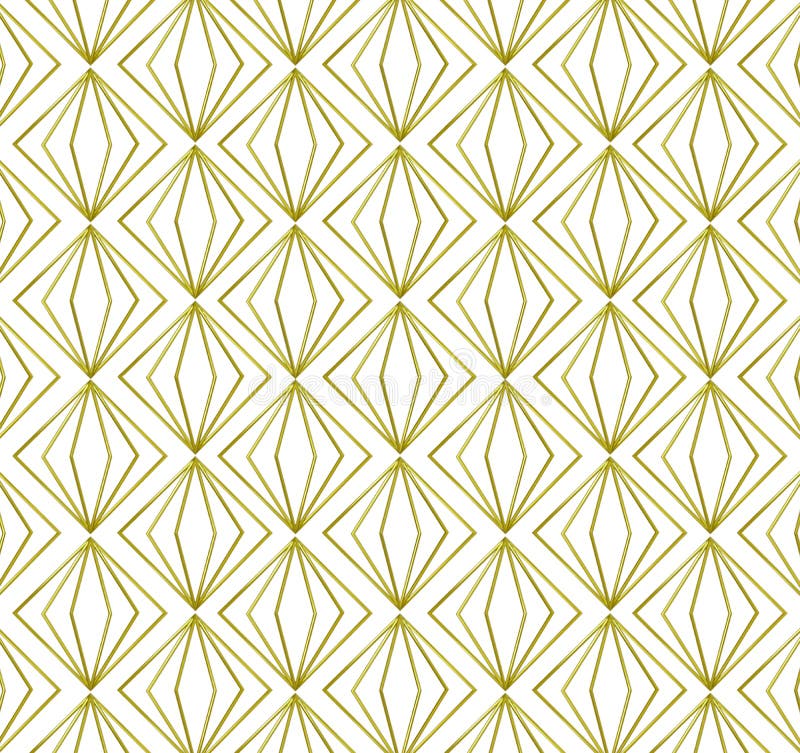 Abstract Light Gold Geometric Pattern with Lines and Nodes Gold Texture ...