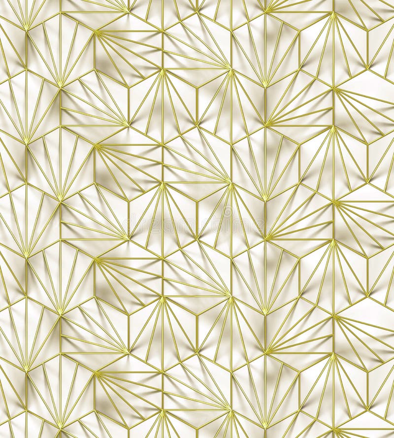 Light Gold Geometric Pattern Stock Illustrations – 48,620 Light Gold ...