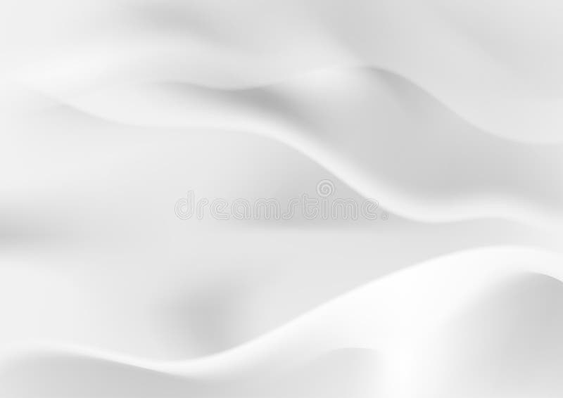 Abstract Light Gray Smooth Liquid Waves Background Stock Vector ...