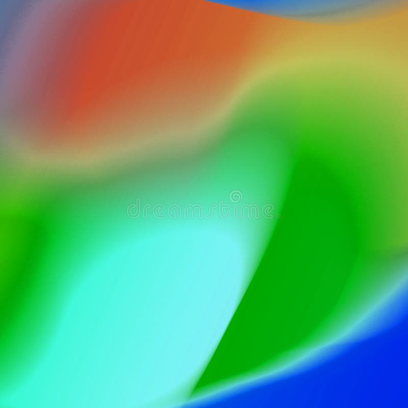 Abstract Light Green and Blue Gradient Blurred Colorful Rainbow Curved ...