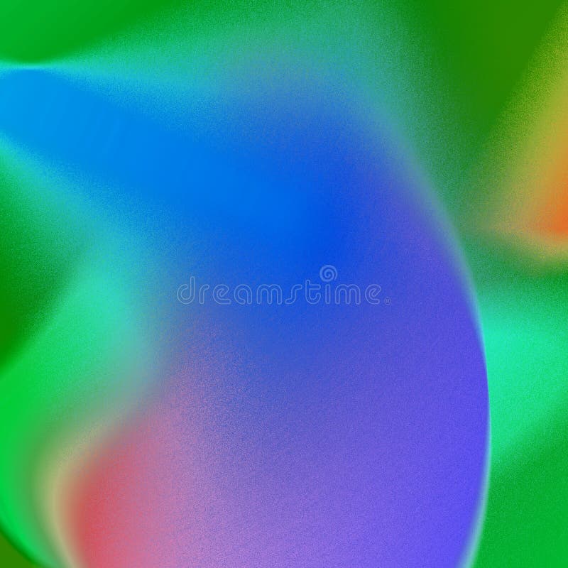 Abstract Light Green and Blue Gradient Blurred Colorful Rainbow Curved ...