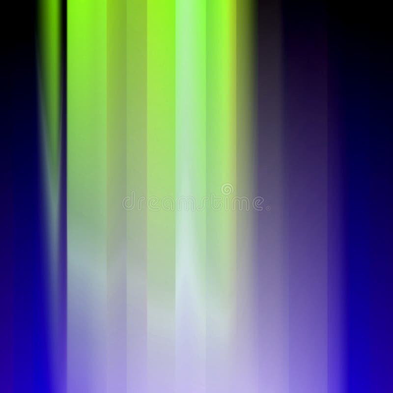 Abstract Light Green and Blue Striped Neon Glowing Texture with ...