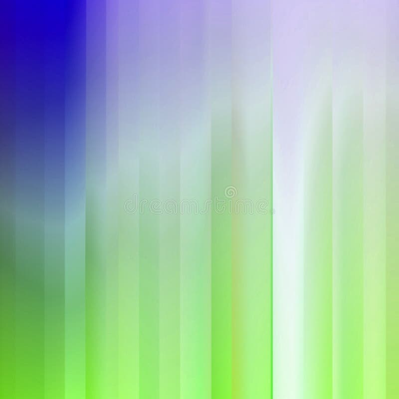 Abstract Light Green and Blue Striped Neon Glowing Texture with ...