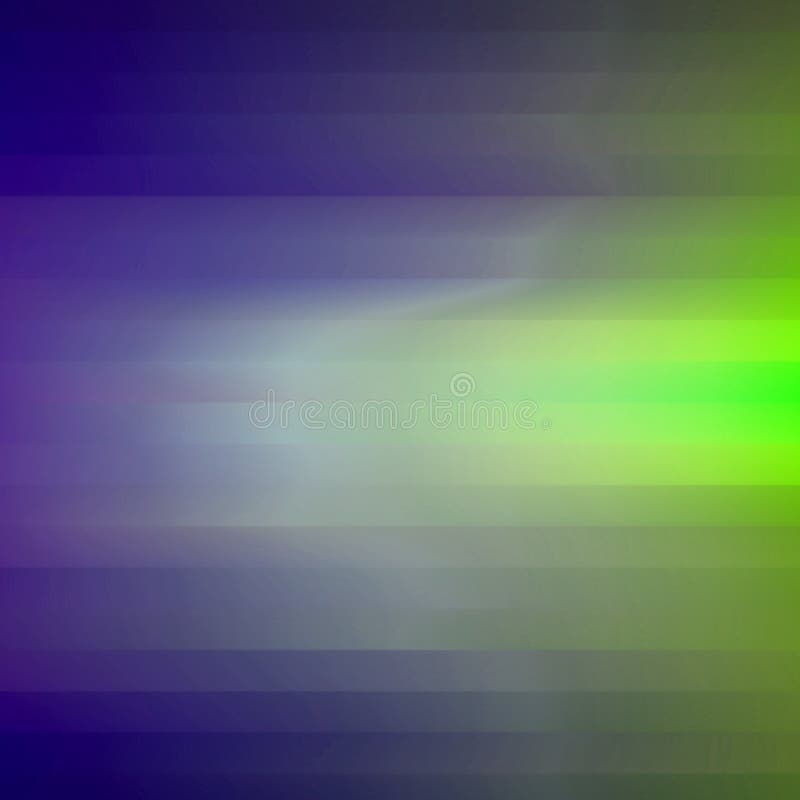 Abstract Light Green and Blue Striped Neon Glowing Texture with ...