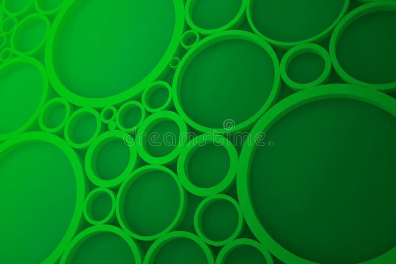 Abstract Light Green Futuristic Circle Luxury Geometric Gradient ...
