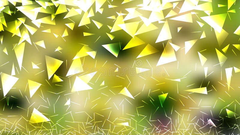 Abstract Light Green Geometric Triangle Background Stock Vector ...