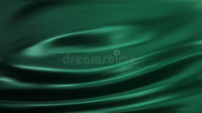 Abstract Light Green Gradient Background. Minimalistic Subtle Wavy Silk ...