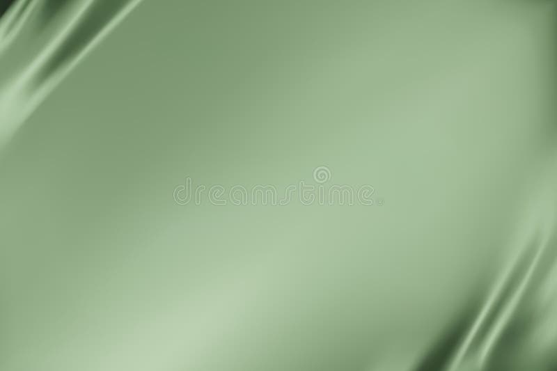 Abstract Light Green Gradient Background. Minimalistic Subtle Wavy Silk ...