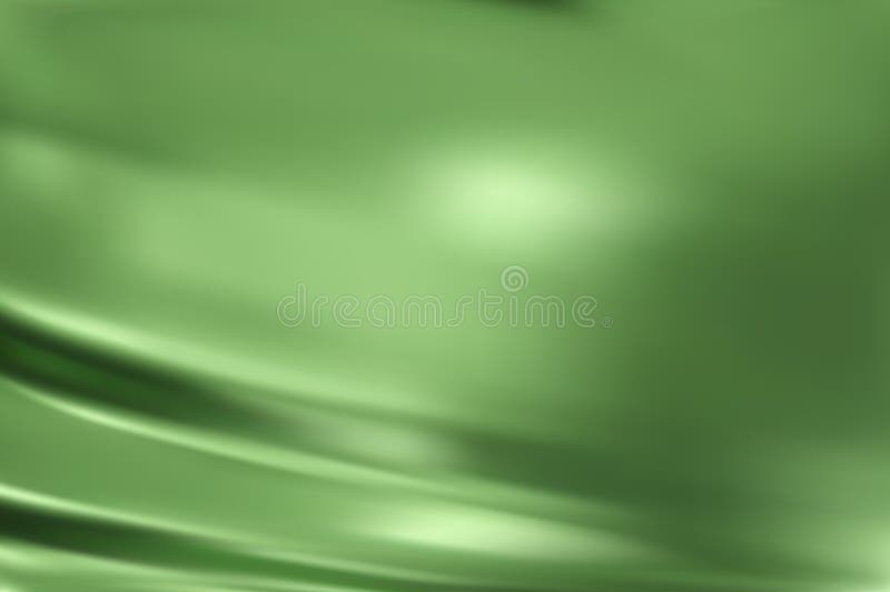 Abstract Light Green Gradient Background. Minimalistic Subtle Wavy Silk ...