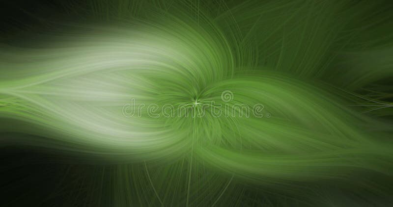 Abstract Light Green Twisted Light Fiber Wave Texture Falling Swirls ...