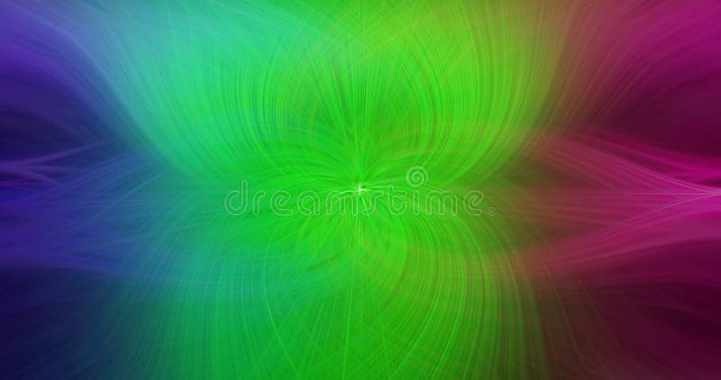 Abstract Light Green Twisted Light Fiber Wave Texture Falling Swirls ...