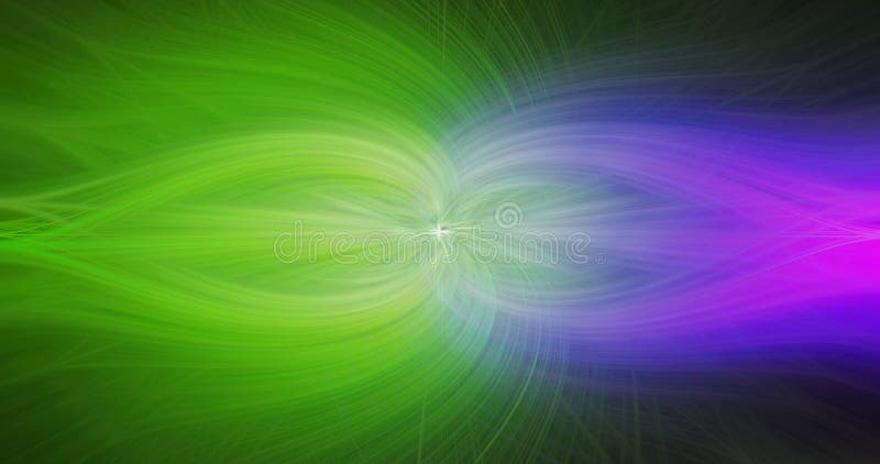 Abstract Light Green Twisted Light Fiber Wave Texture Falling Swirls ...