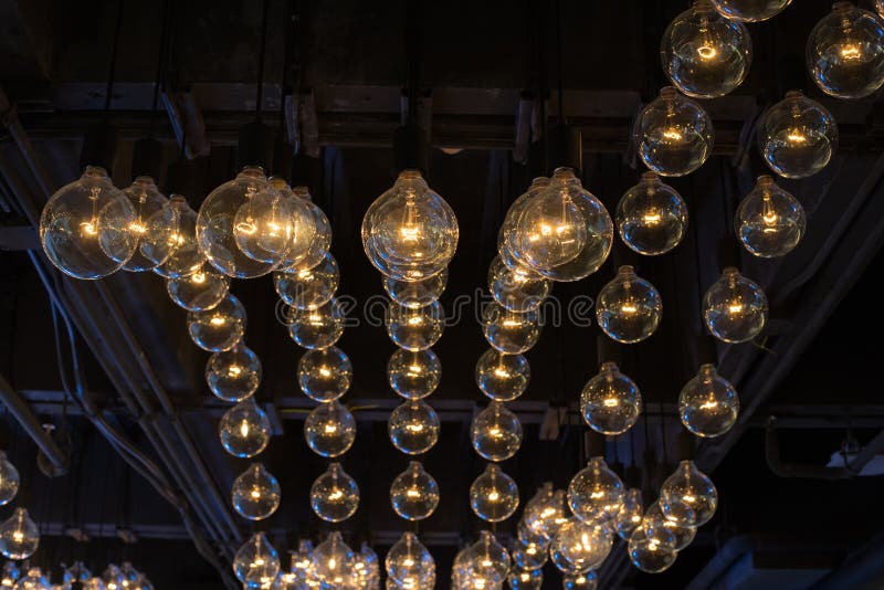 Abstract Light from Lamp As Texture Stock Photo - Image of glass ...