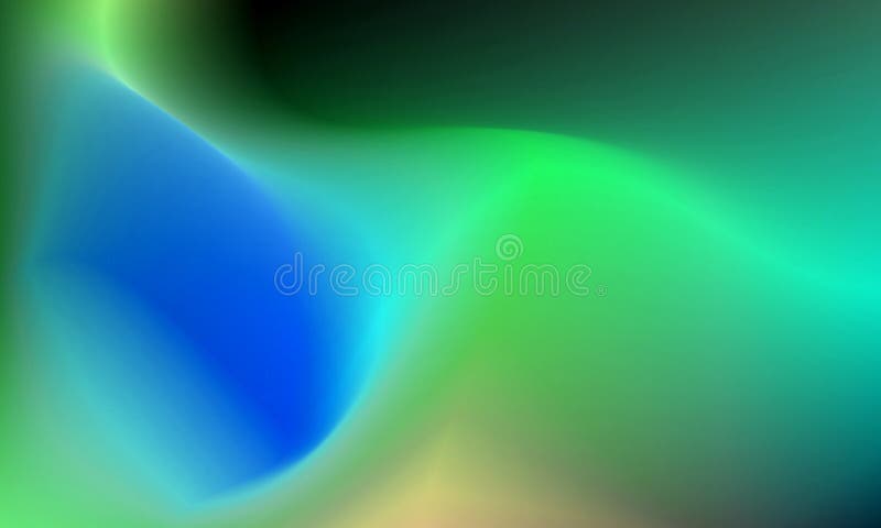 Abstract Light Leak Greenish Blue Rainbow Distortion Swirl Overlay ...