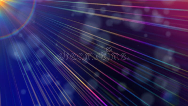 Abstract Light Lens Particle Illustration Stock Illustration ...