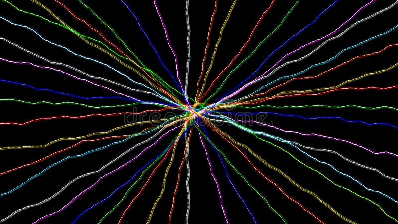 Abstract Light Lines Background Stock Illustration - Illustration of ...