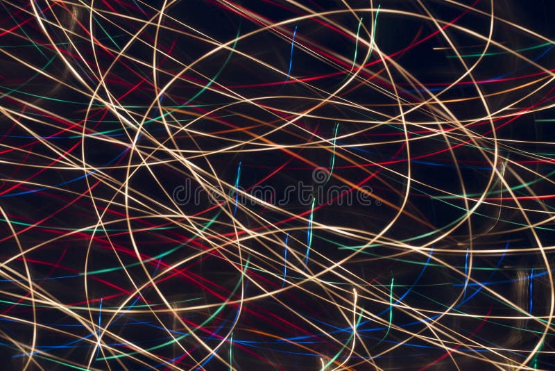 Abstract light lines stock image. Image of glow, glowing - 83375511