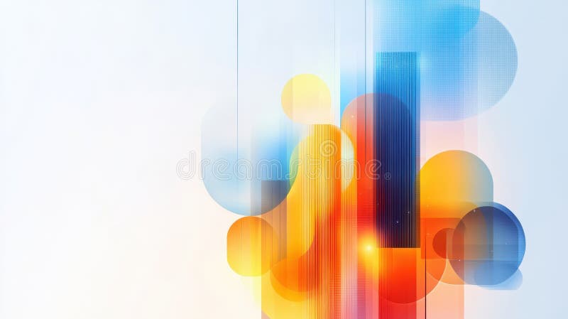 Abstract Light Mode Background for Custom Design Projects Stock ...