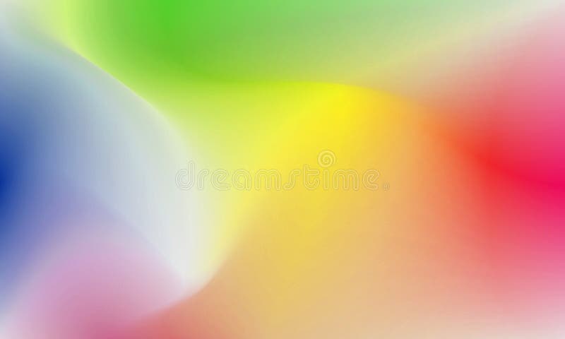 Abstract Light Orange and Colored Leak Rainbow Distortion Swirl Overlay ...