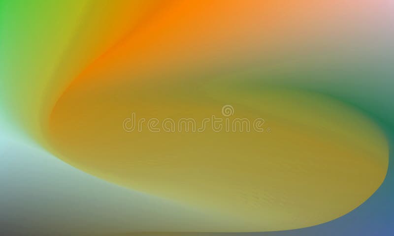Abstract Light Orange and Colored Leak Rainbow Distortion Swirl Overlay ...