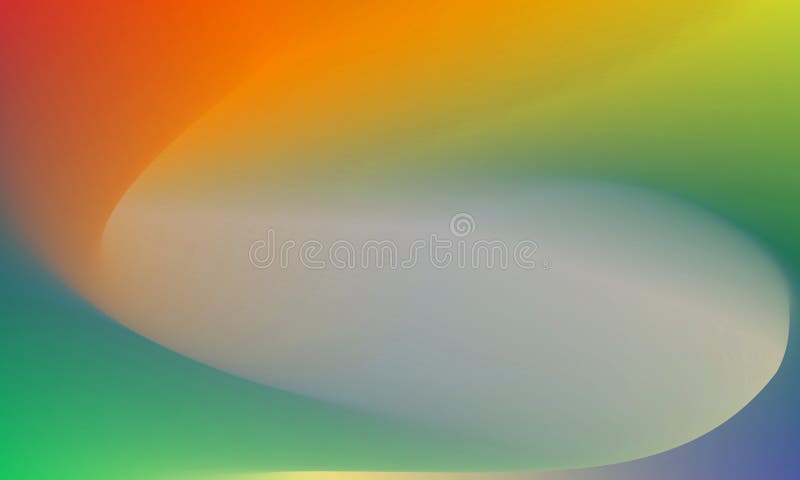 Abstract Light Orange and Colored Leak Rainbow Distortion Swirl Overlay ...