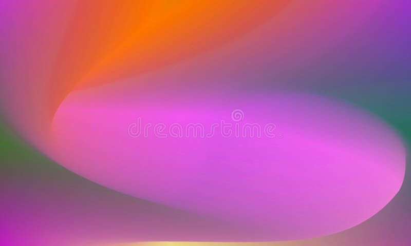 Abstract Light Orange and Colored Leak Rainbow Distortion Swirl Overlay ...