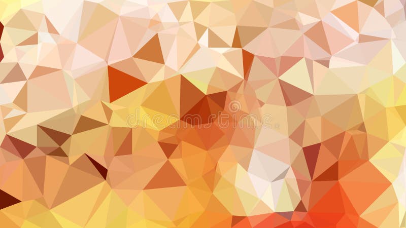 Abstract Light Orange Polygon Pattern Background Stock Vector ...