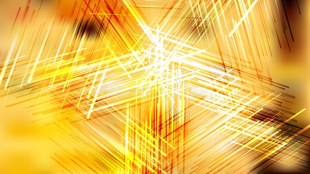 Abstract Light Orange Random Overlapping Lines Background Stock Vector ...