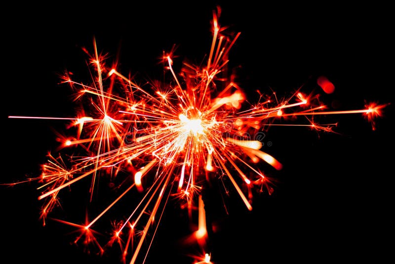 Abstract Light Orange Sparkler Lightning Burning Texture Overlay with ...