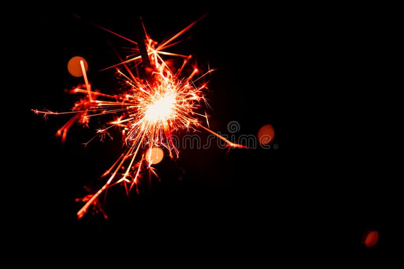 Abstract Light Orange Sparkler Lightning Burning Texture Overlay with ...