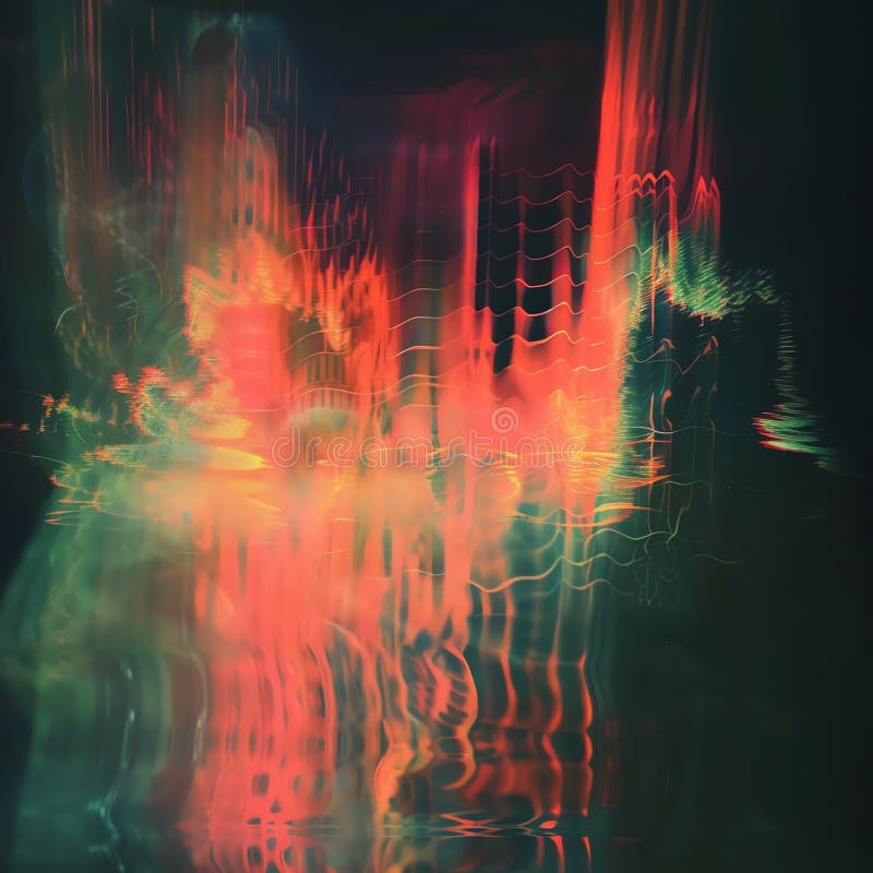 Abstract Light Painting Background with Vibrant Colors and Motion Blur ...