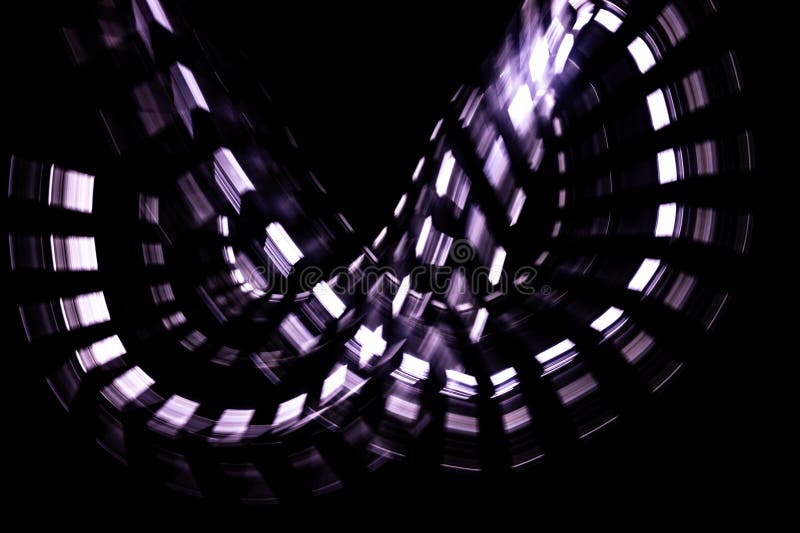 Abstract Light Painting. Photography with Lights and Long Exposure ...