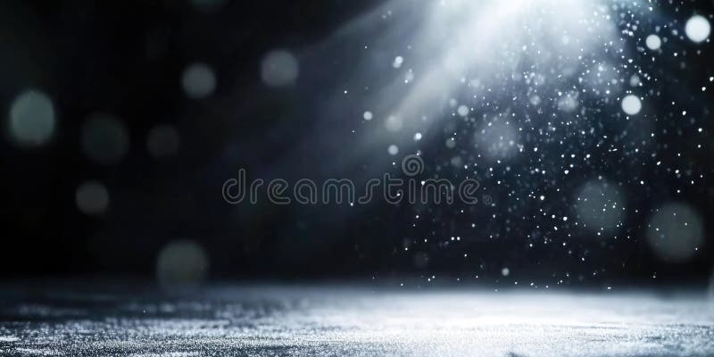 Abstract Light Particles: Radiant Glow and Ethereal Dust in Motion ...